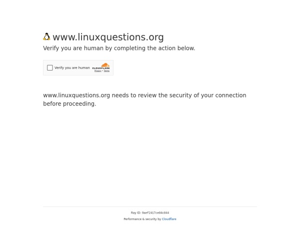 Linux Questions - 社区 - 小火山分类目录