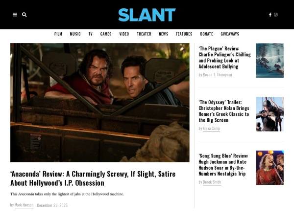 Slant Magazine偏锋杂志 - 音乐 - 小火山分类目录